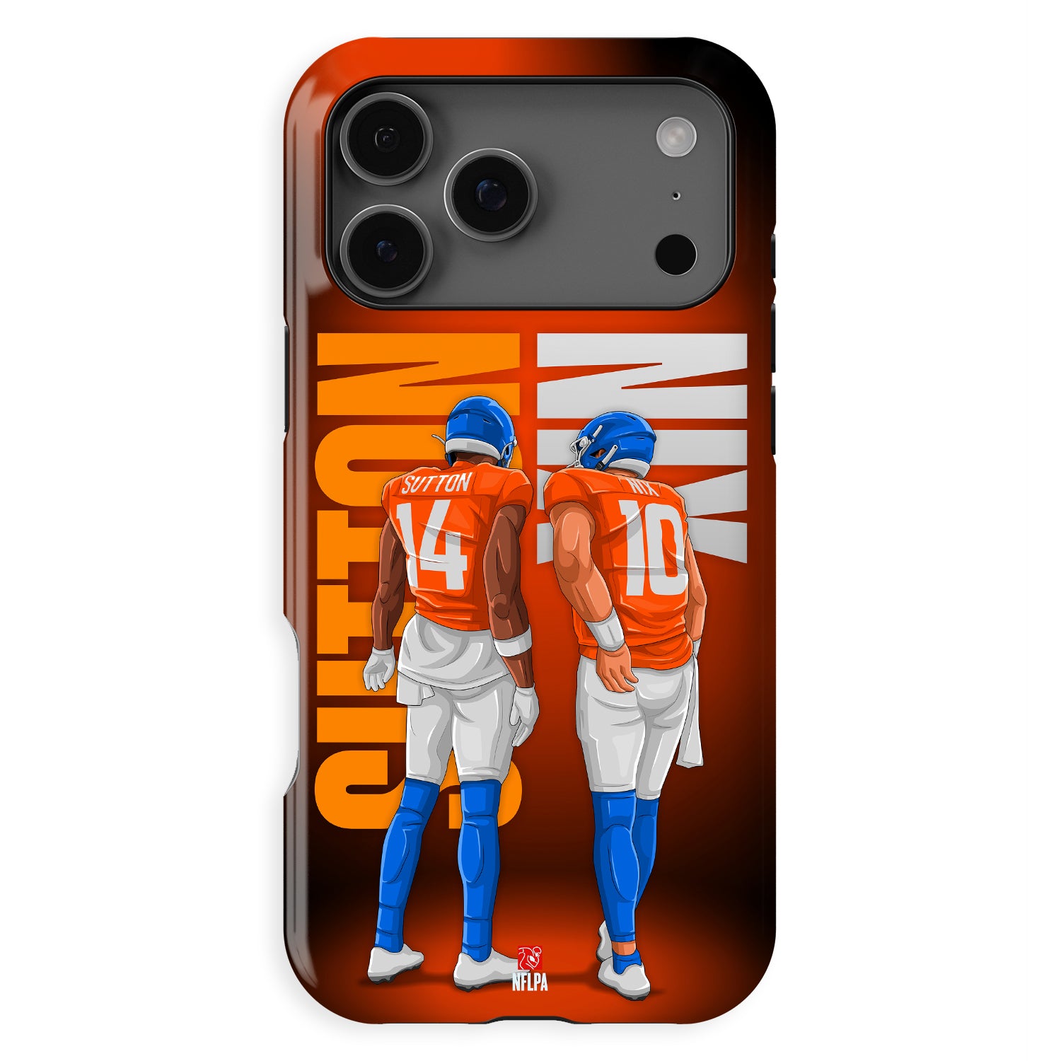 Bo Nix x Sutton - NFLPA Duos 25/26 – FM Cases